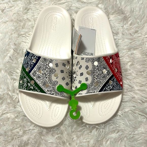 CROCS | Shoes | Crocs Bandana Printm3 | Poshmark
